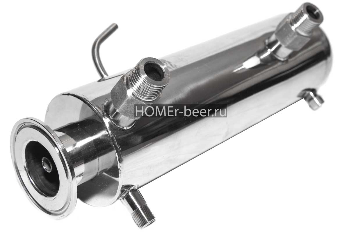 Дефлегматор 3"(76) с узлом отбора выход 2 дюйма купить для самогонного ...